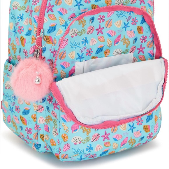 Kipling | Bags | Kipling Seoul Large 5laptop Backpack Seashell Bright ...